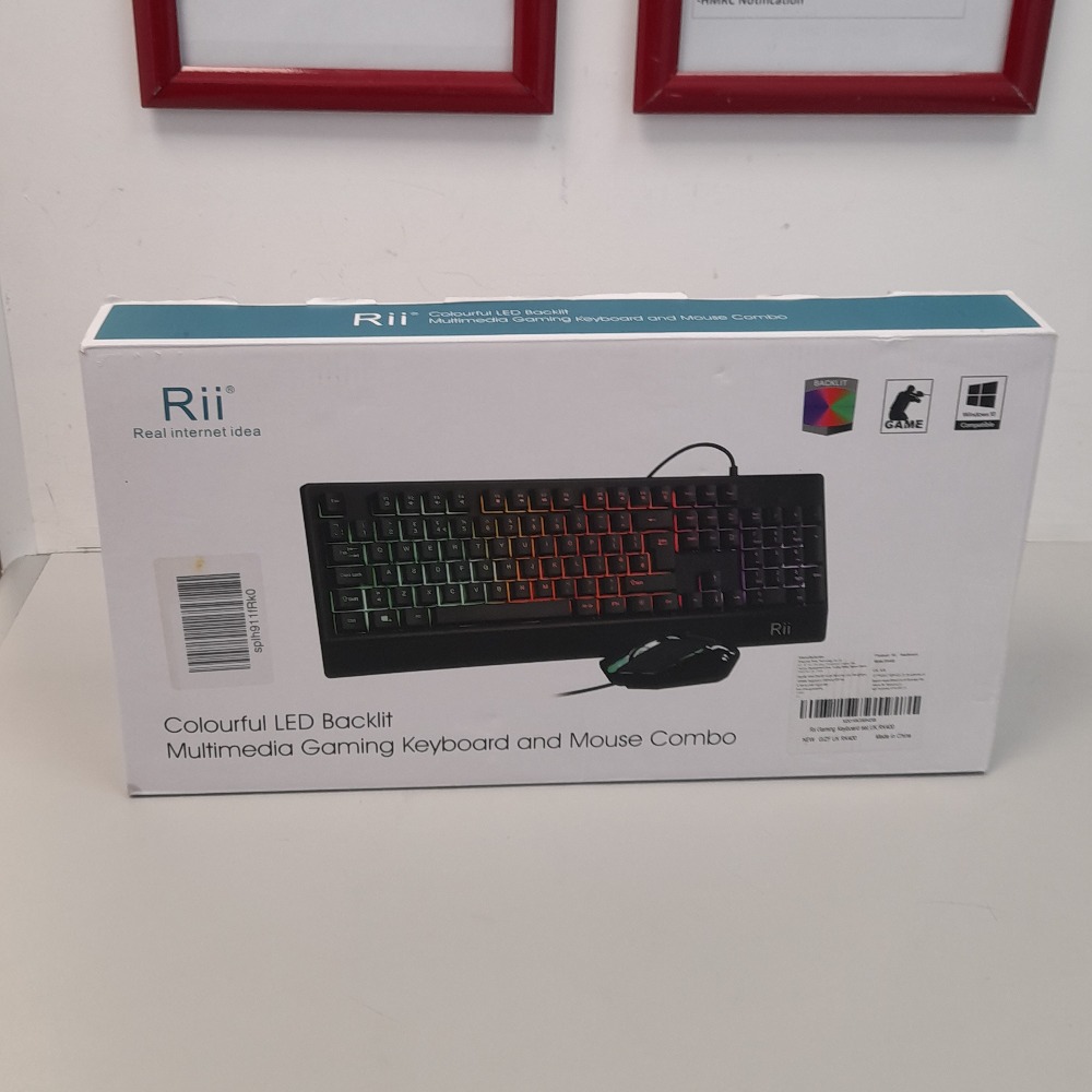 RII RII LED Backlit Keyboard & Mouse - Own4Less